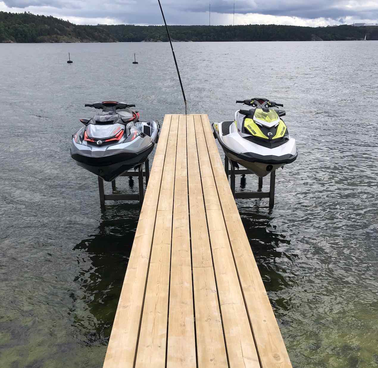Vattenskoterlyft Sunlift Mini - Sunstream Boatlifts Nordic